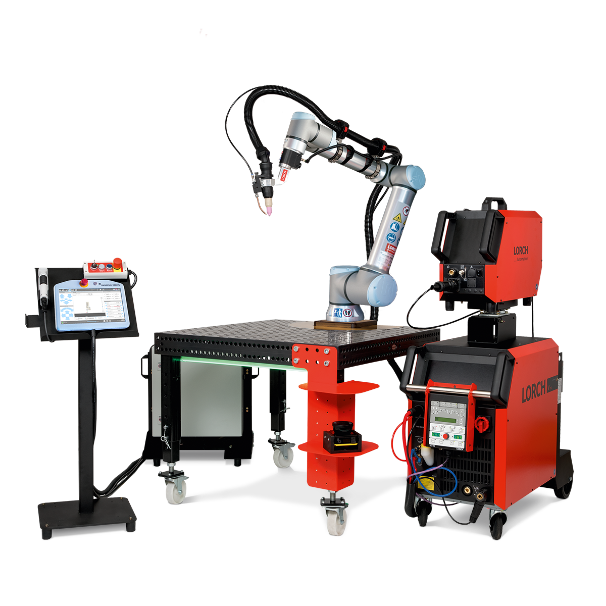The Lorch Cobot Welding Solutions UR10e TIG