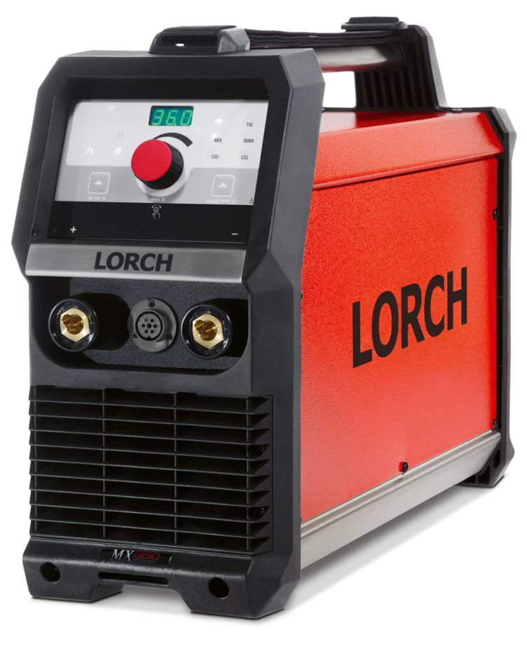 Lorch MX350: Hard at work on construction sites and in maintenance.
