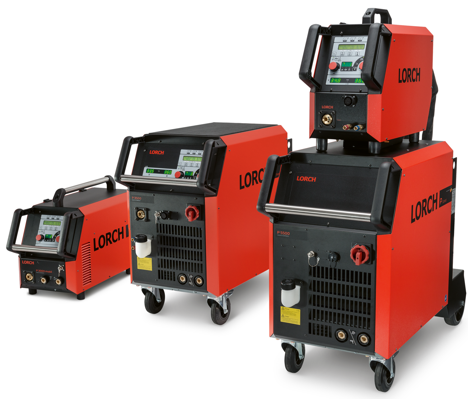 P-series welding units: energy-efficient continuous performance.