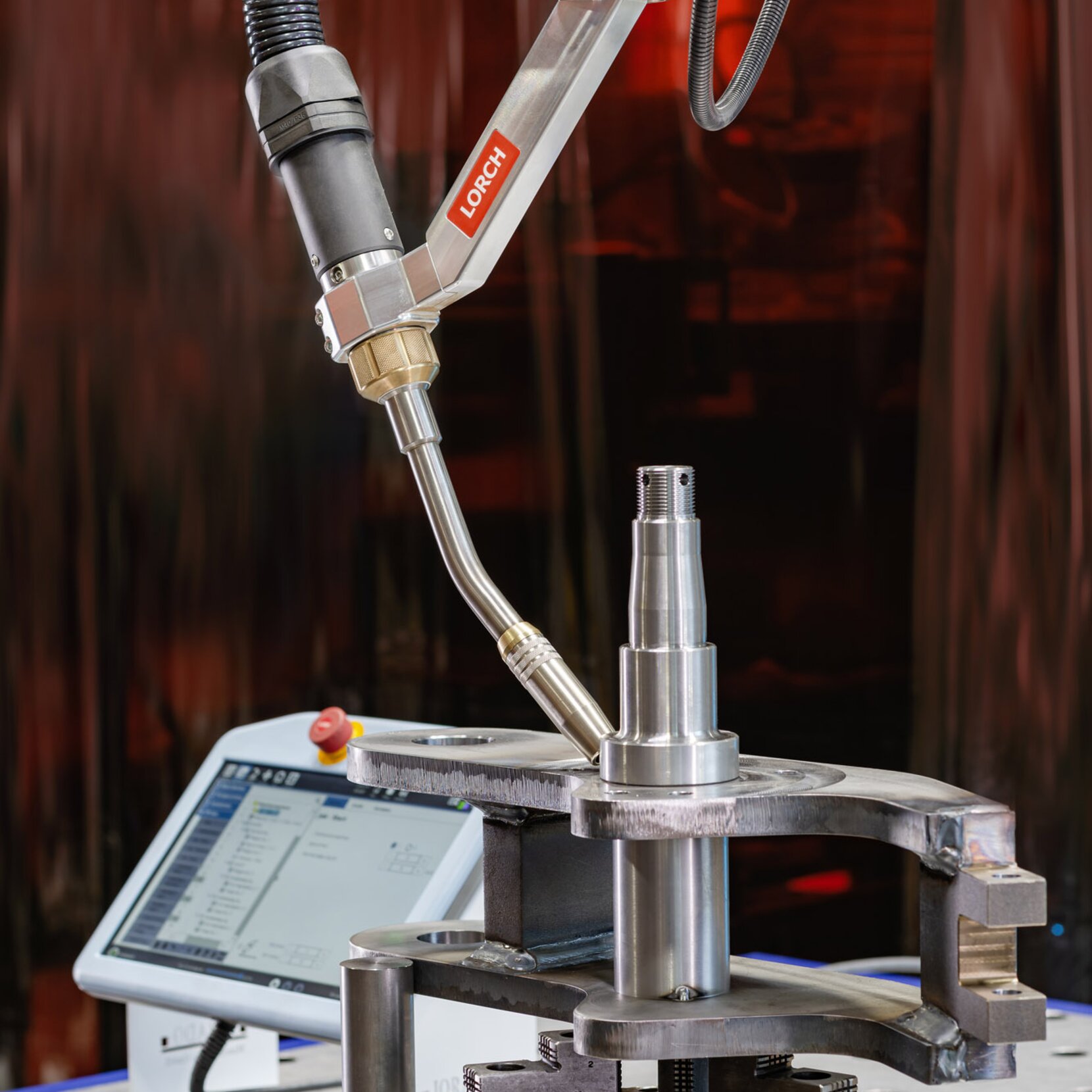 The Lorch Cobot Welding Solutions UR10e MIG-MAG